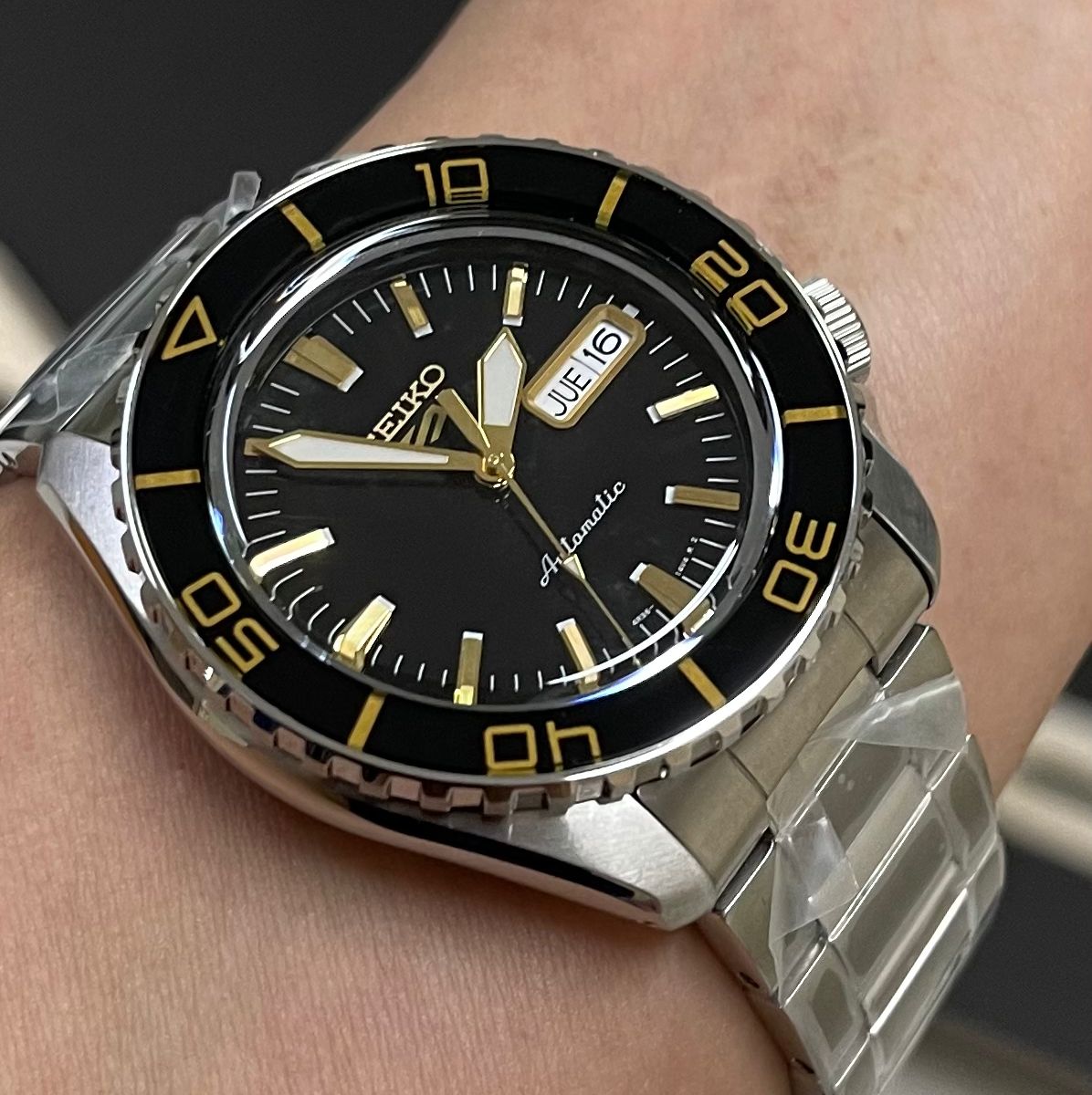 Seiko 5 Sports SRPK99 PRETO – Taniguchi Relógios