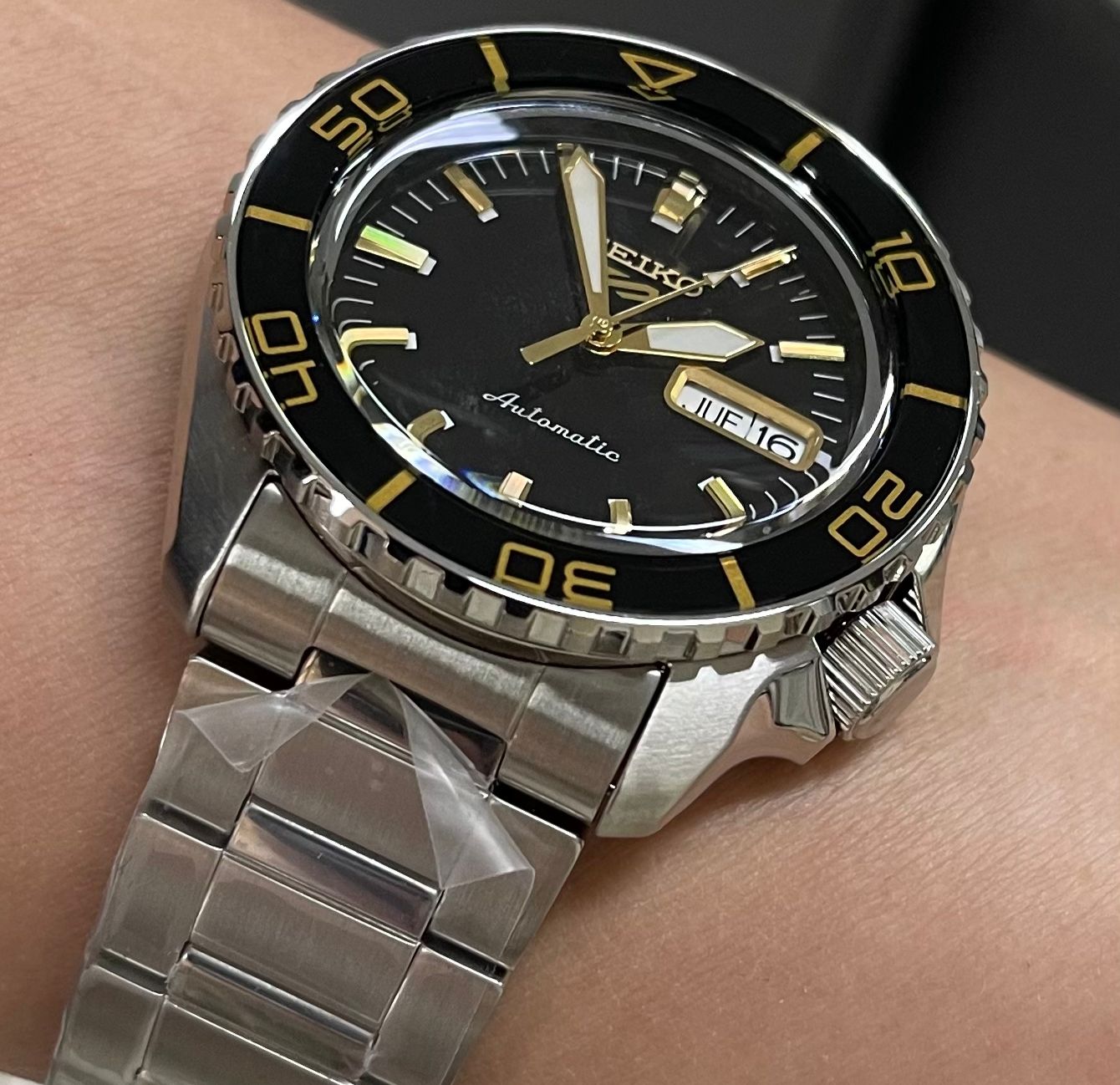 Seiko 5 Sports SRPK99 PRETO – Taniguchi Relógios