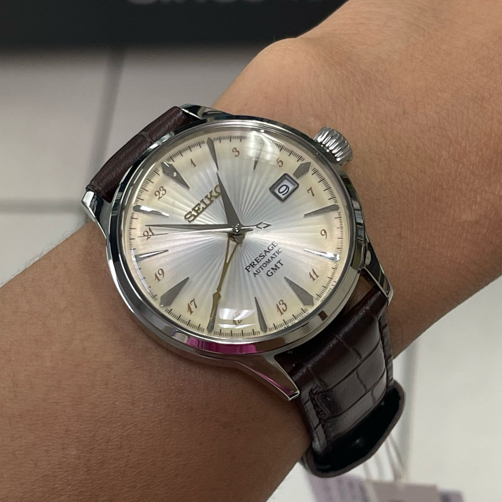 Seiko Automático Presage Cocktail Time acacia GMT SSK041 – Taniguchi ...